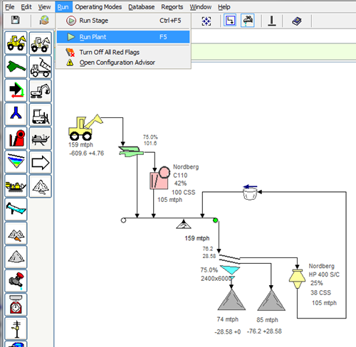 Ejecución de los cálculos